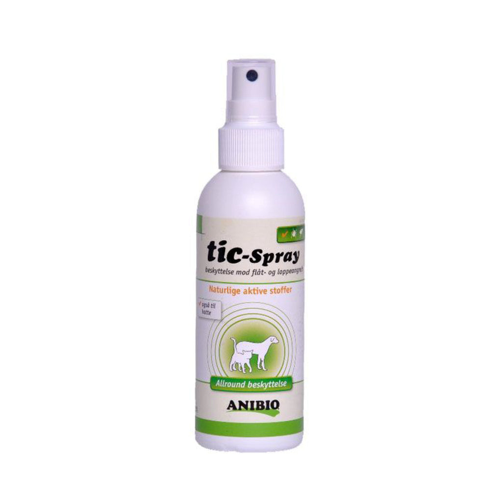 AniBio Tic-Spray - Flåter/Lopper - 150 ml