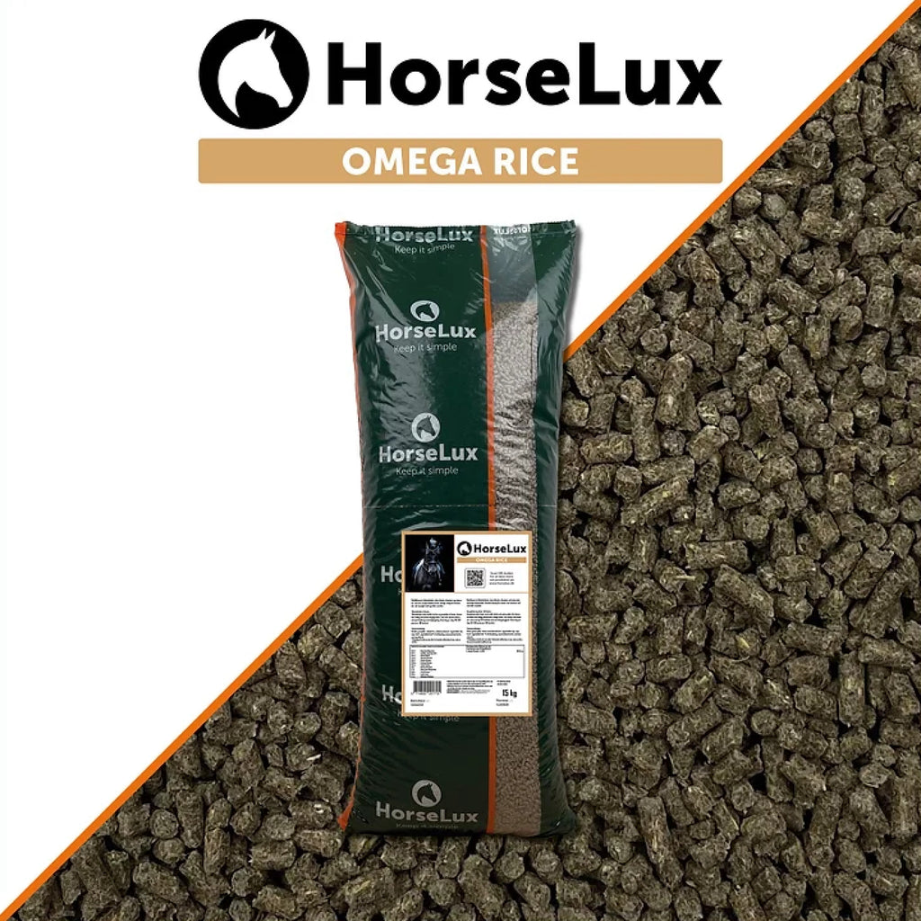 HorseLux Omega Rice - 15 kg