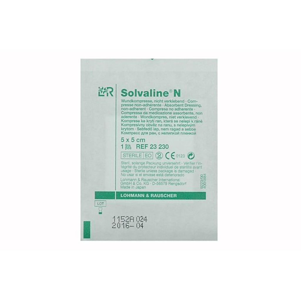 Solvaline Sårkompres - 100% Sterilt
