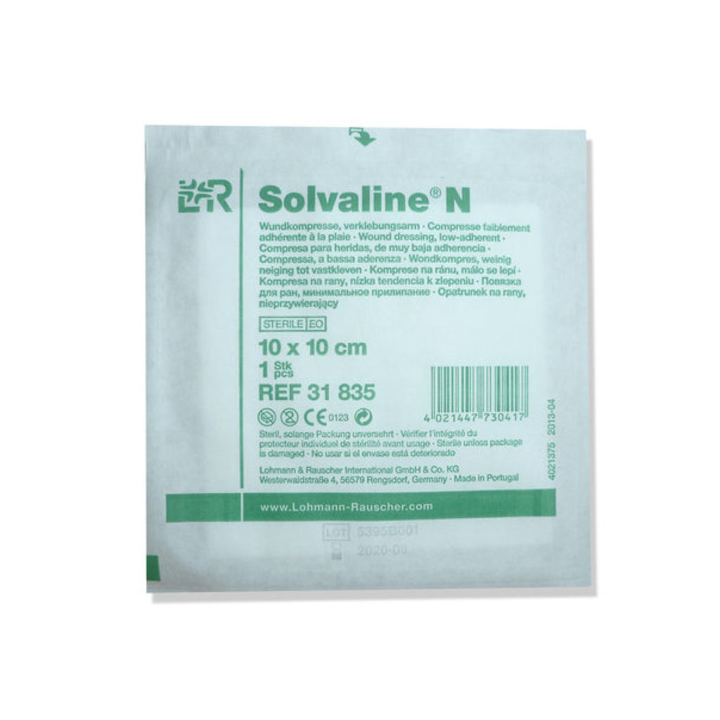 Solvaline Steril Kompres - 10 x 10 cm