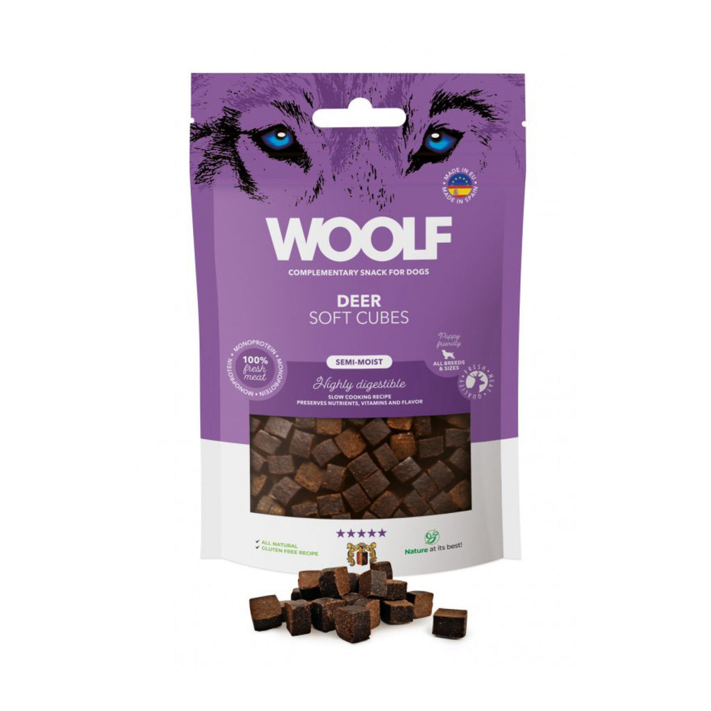 WOOLF Soft Deer Cubes - 100 g